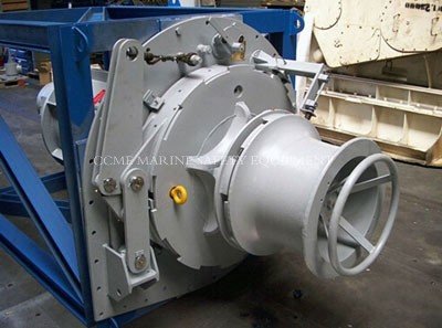 Marine electric wheel capstan with electric or hydraulic drive