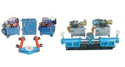 Marine steering gear hydraulic system