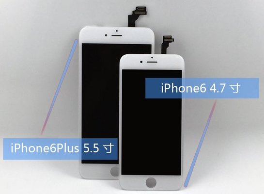 Polarizer Iphone 6 LCD & Touch Screen Digitizer Assembly Replacement White