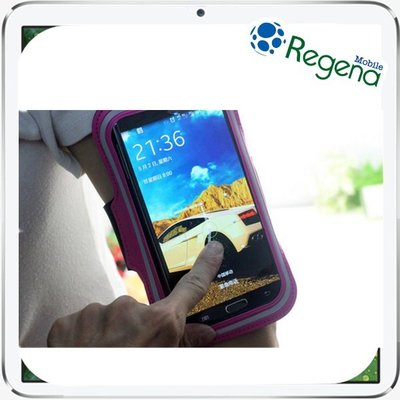 Waterproof 0.3mm Mobile Phone Accessory Touch Screens Arm Belt With Transparent Windows