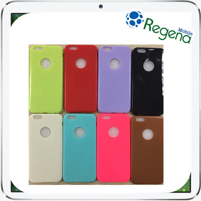 Jelly Glitter Shine Mobile Phone Accessory TPU Case For Iphone , Samsung , HTC