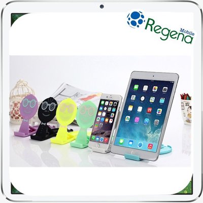 Fancy Folded Mobile Phone Accessory Phone Bracket With Cosmetic Mirror