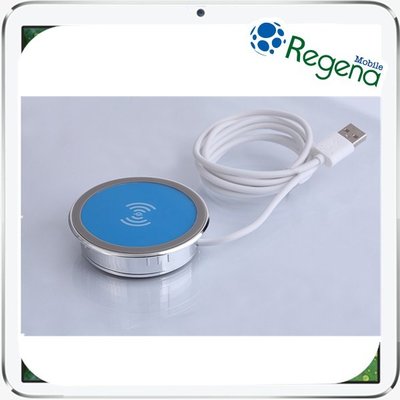 1.2m Assemble Mobile Phone Accessory Office Desk Furniture Smart Phone Wireless Charger