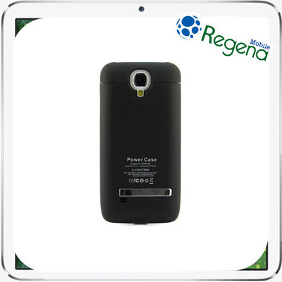 Leather mobile phone accessories Samsung S4 Battery Pack With Stand ,  Power Bank DC 5V