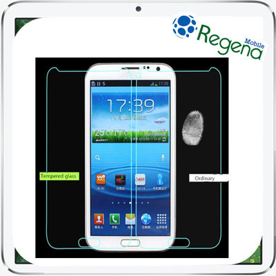 No Bubble Mobile Phone Lcd Screen Protectors Note 2 Tempered Glass