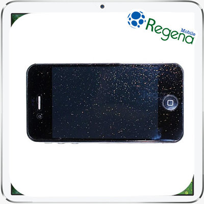 High Clear Iphone 4 / iPhone 4s Lcd Screen Protectors Glod Diamond
