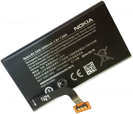 High Power Nokia 1020 Mobile Phone Batteries 1020mAh Cellular Batteries