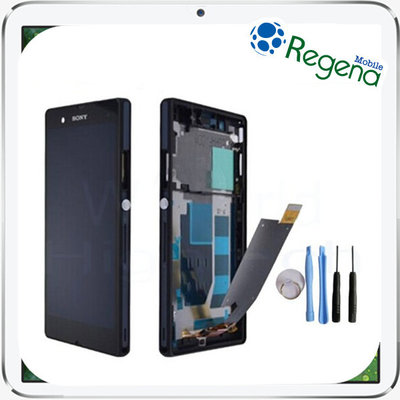 LCD Touch Screen Cell Phone Digitizer assembly For Sony z L36h C6603