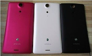 Pink , White Sony Eperia TX lt29i Cell Phone Replacement Parts Back Cover
