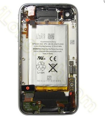 IPhone 3GS Replacement Parts Back Cover Housing Assembly Replacement