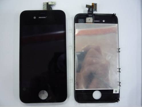 LCD Touch Screen Digitier Assembled Complete Iphone 4 Spare Parts