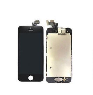 Black Cell Phone LCD Screen iPhone 5 Spare Parts Digitizer Assembly