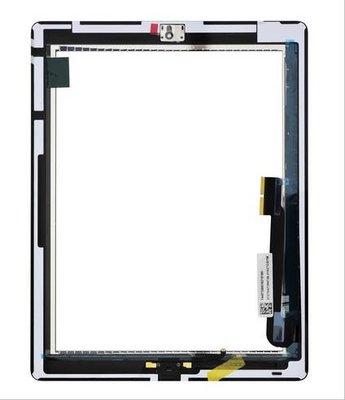Ipad 4 Digitizer Assembly iPad Spare Parts With Home Button Flex Cable