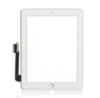 OEM Ipad 3 Touch Screen Digitizer iPad Spare Parts in White , Black