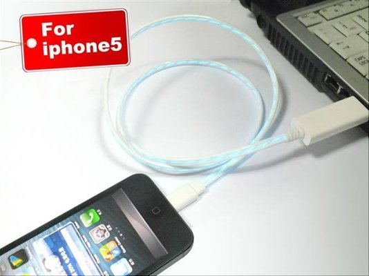 Iphone 5 Lightening Cable Apple iPhone Accessory for iPad Mini , iPad 4