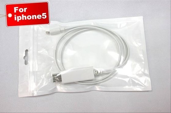 Iphone 5 Lightening Cable Apple iPhone Accessory for iPad Mini , iPad 4
