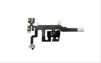 IPhone 4S Replacement Parts Black Earphone Flex Cable Spare