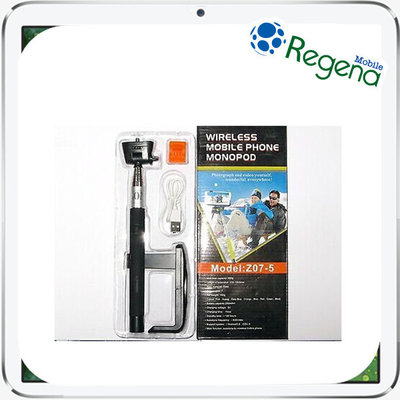 z07-5 wireless mobile phone camera monopod for iphone and samsung accessory