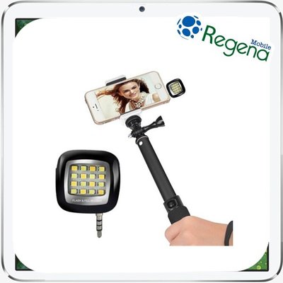 Portable Mobile Phone Accessory Mini 16 Leds LED Flash Fill Light For iPhone IOS Android Smartphone