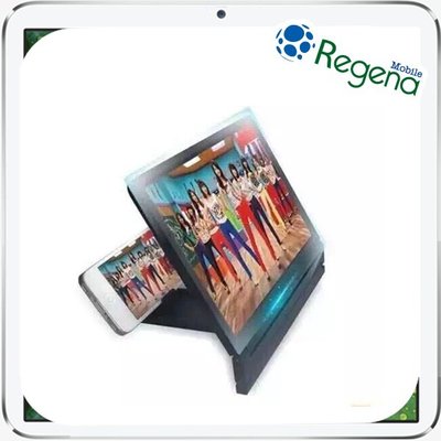 Foldable Large Mobile Phone Screen Magnifier Bracket , Plastic LCD LED Screen Magnifier