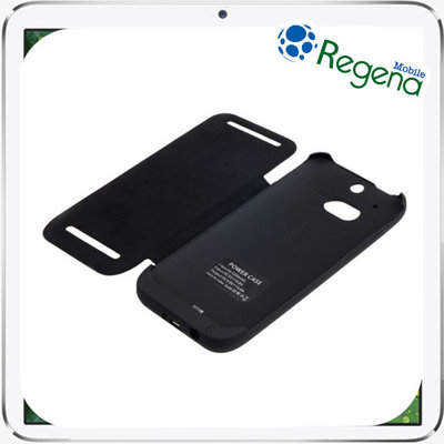Black HTC One M7 External Battery mobile phone accessories Power Bank 3200mah