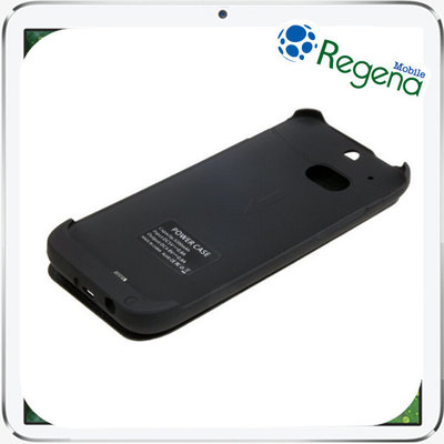 Black HTC One M7 External Battery mobile phone accessories Power Bank 3200mah