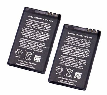 Replacement 1430mAh Mobile Phone Batteries For Nokia C3 , Lumia 520 521