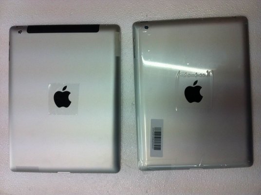 Compatible Ipad 3 Back Cover Tablet PC Housing Replacement , White
