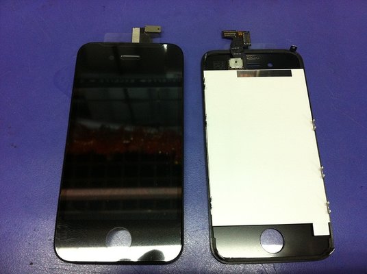 LCD Touch Screen Digitier Assembled Complete Iphone 4 Spare Parts