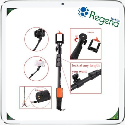 YUNTENG 1288 Bluetooth Cell Phone Selfie Stick , Handheld Smartphone Accessory
