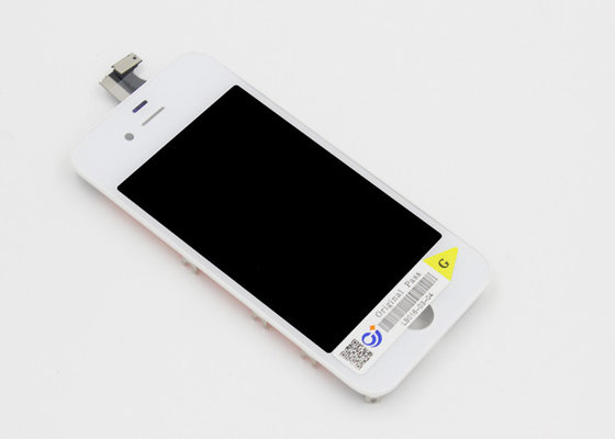 Professional Mobile Phone Iphone 4 Lcd Screen Replacement 3.5 Inch Flat Edeges