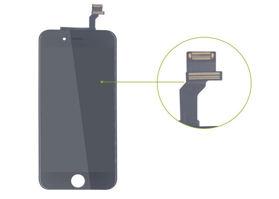 Waterproof Black Phone LCD Screen Repair For Iphone 6 Digitizer And LCD Replacement