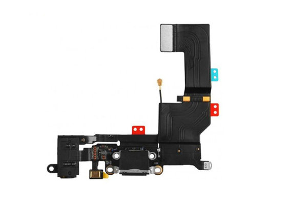 Mobile Phone Spare Parts Iphone 5S Charger Dock , Charging Port Flex Cable