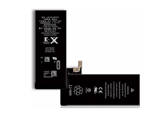 Blue IPhone 6 Cell Phone Lithium Ion Battery Low Impedance 4 - 6 Hours Charging