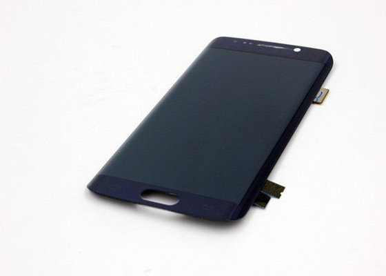 Blue Samsung Galaxy Lcd Screen Replacement / Screen Repair For Galaxy S6 Edge
