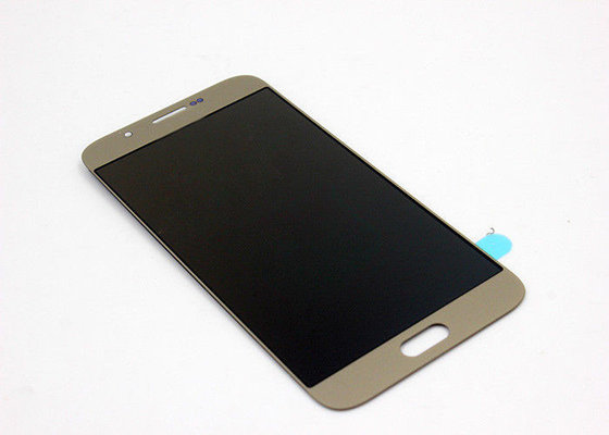 Gold Samsung LCD Screen Touch Digitizer Screen Assembly Replacement for Samsung Galaxy A8