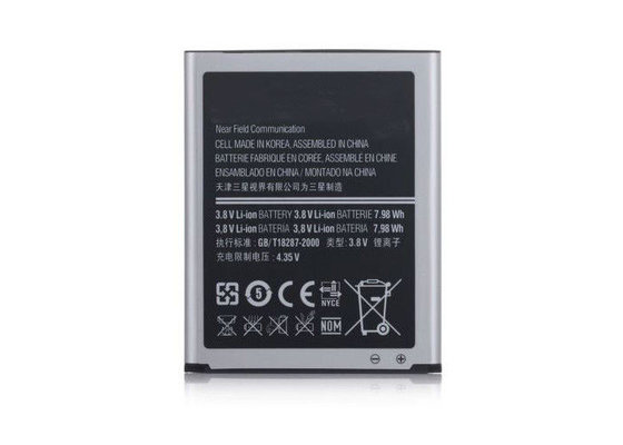 AAAA Samsung S3 3.7 V Li - Ion Battery Rechargeable CE RoHS UL Certificates