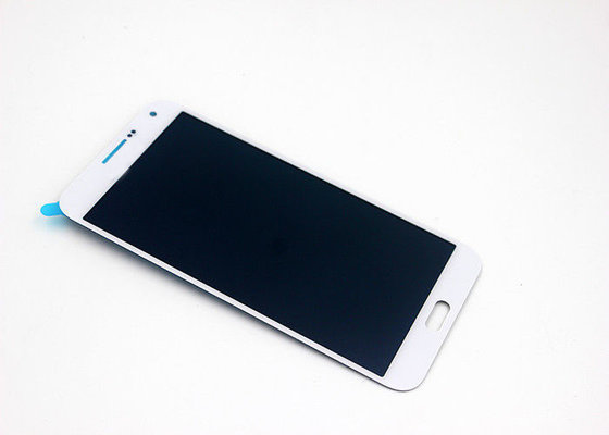 White Rectangle Samsung LCD Screen Replacement E7000 Touch Screen Digitizer Assembly