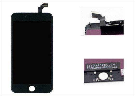5.5 Inch Mobile Phone LCD Display With Frame Black Iphone 6 Plus With Digitizer