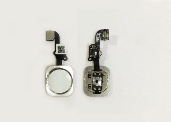 Cell Phone Spare Parts Home Button Assembly With Flex Cable Ribbon For Iphone 6 Plus