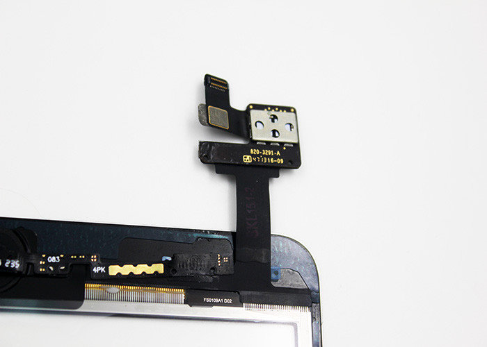 White Ipad Mini Repair Parts Touch Screen Digitizer IC Connector With Home Button