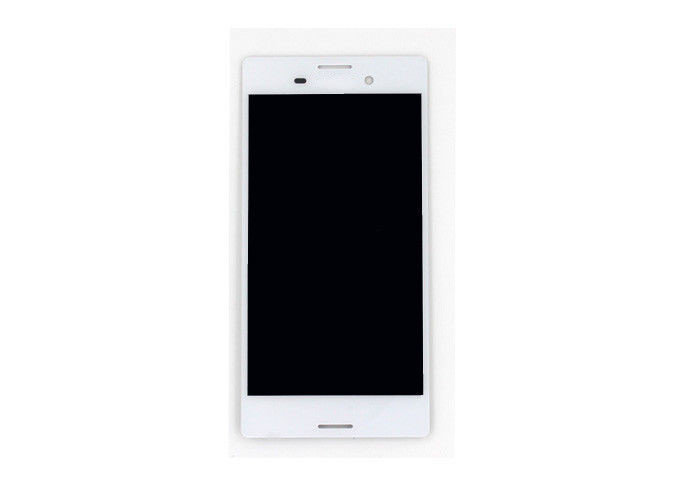 Black 5.0 Inches Sony Phone Screen Repair Replacement Screen For  M4