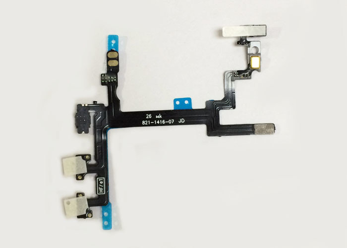 Mobile Phone / Cell Phone Spare Parts For iPhone 5 5G Power Switch On Off Flex Cable