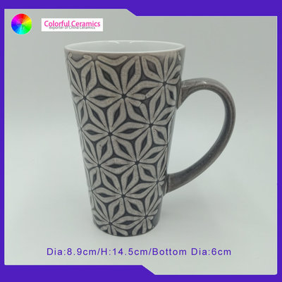 Anti - Corrosion Glaze Promotional Ceramic Coffee Mugs Ceramic Mugs With Logo