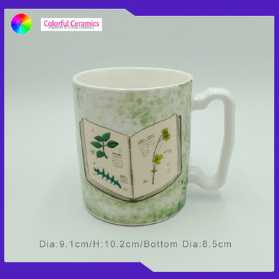 Large Portable Personalized Stoneware Mugs Ceramic Coffee Mugs With Logo