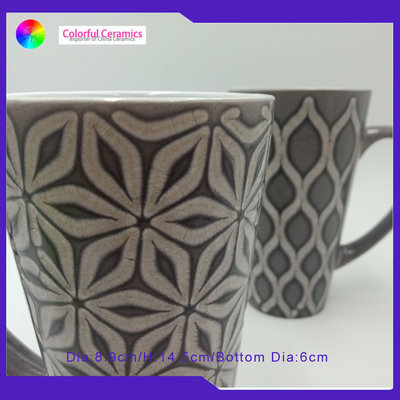 Anti - Corrosion Glaze Promotional Ceramic Coffee Mugs Ceramic Mugs With Logo