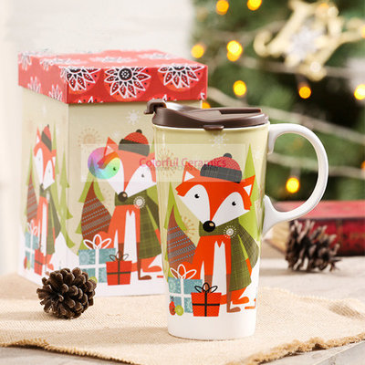 Decal Food Grade Ceramic Promotional Mugs Promotional Ceramic Cups