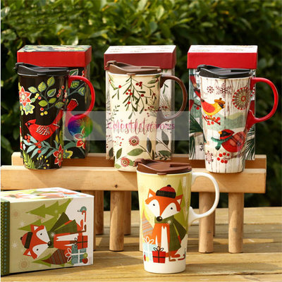 Decal Food Grade Ceramic Promotional Mugs Promotional Ceramic Cups