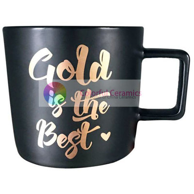 Nordic Wind Rose Decals For Ceramic Mugs Black Frosted Travel Mug Decals