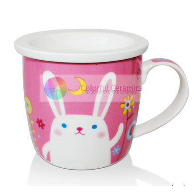 ceramic mug with lid 320ml  new bone china kids mug пить кофе custom ceramic coffee mugs